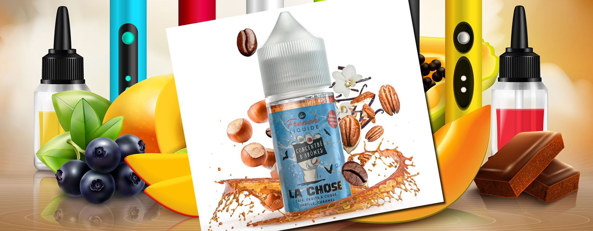 E-liquide DIY : Libérer la saveur avec La Chose Arome Concentré